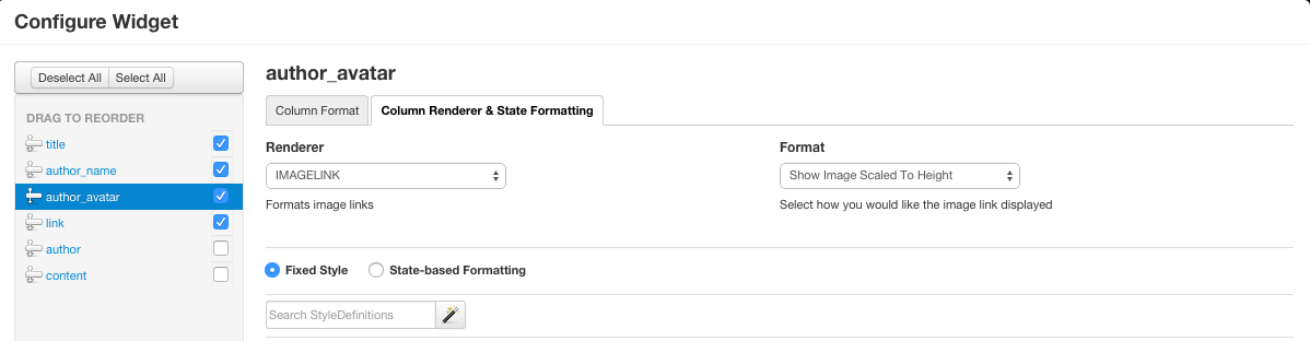 Populate a Grid Widget with JSON data in Thingworx – justForWidgets